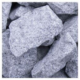 GSH Bruchsteine Granit Grau, 20 kg (Sack), 32-56 mm, 1 Pack
