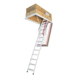 Wippro Dachbodentreppe Klimastair 160, U-Wert 0,21 W/(m&sup2;K), 130x70 cm