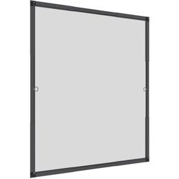 Windhager Rahmen Fenster Flexi Fit Anthrazit, 130x150 cm