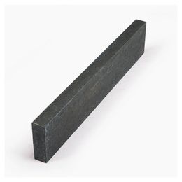 Seltra Natursteine Rasenkanten SANOKU ELEGANCE satiniert Basalt anthrazit-schwarz, 8x25x75 cm