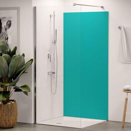 Winwall Duschr&uuml;ckwand Aluverbund Basics hellblau, 1 St&uuml;ck, 2500x1000 mm