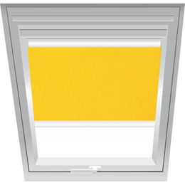 Roto Sichtschutzrollo Gelb 2-R26, 114x180 cm (11/18), 647 Kunststoff,Aluminiumschiene,Manuell,Roto