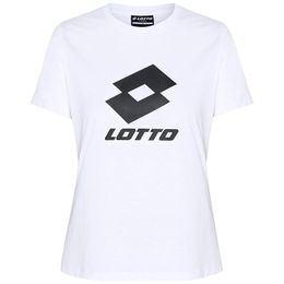 Lotto Damen Lotto T-Shirt - mit angesagtem Crewneck wei&szlig; M (38)