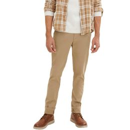 Tom Tailor Damen Tom Tailor in l&auml;ssiger, schmaler Passform beige 32, L&auml;nge 34