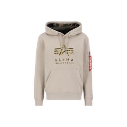 Alpha Industries Herren Hoodie &raquo;Camo TPU Hoodie&laquo; beige M