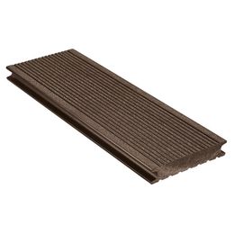 NATURinFORM WPC-Terrassendiele 26x139 mm DIE BELIEBTE massiv schwarzbraun, 4000 mm