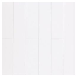 PARADOR Paneele Wand Decke RapidoClick Wei&szlig; Hochglanz Holz hell, 2050 mm, 1 Pack