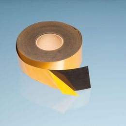 TRESPA EPDM-Fugendichtband 1,3 mm/15 m Rolle selbstklebend schwarz, 70 mm