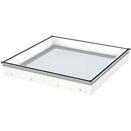 Velux Flachdachfenster Basis-Element CFU 0020Q 2-fach festverglast, 90x90 cm