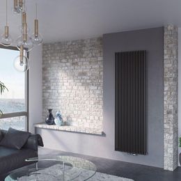 XIMAX Raumheizk&ouml;rper Triton Duplex Mittenanschluss Anthrazit RAL 7016, 180x60 cm (2101 W)