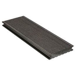 NATURinFORM WPC-Terrassendiele 26x139 mm DIE BELIEBTE massiv steingrau, 4000 mm