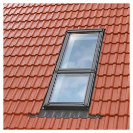 Velux Dachschr&auml;ge GIL 2070 Holz THERMO wei&szlig; Fenster, 78x92 cm (MK34)