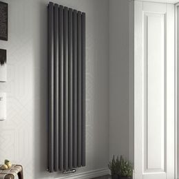 XIMAX Raumheizk&ouml;rper Fortuna Duplex Mittenanschluss Anthrazit RAL 7016, 180x58,4 cm (1735 W)
