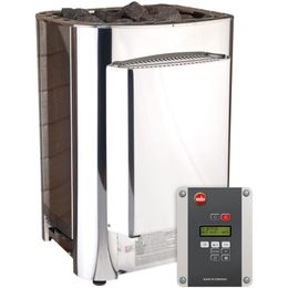 Weka Profiset Saunaofen 11,0 kW inkl. Saunasteine und Ofenschutz, BioS Dampfbadofen