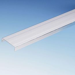 thyssenkrupp ALWO Klemmdeckel f&uuml;r Stegplattenmontage pressblank Montageprofil, 60 mm, 5000 mm