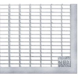 MEA Lichtschachtrost Masche 30/10 mm Breite 1250 mm befahrbar, 400 mm