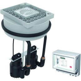 Aco Sinkamat duo Aufsatzst&uuml;ck und Elektropaket, P1=0,3 kW P2=0,13 kW