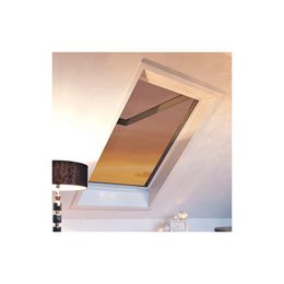 Roto Insektenschutzrollo Transpatec Gewebe T-300, 54x118 cm (5/11), 844 Holz,Manuell,Roto,wei&szlig;e Schiene