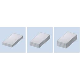 BENZ PROFESSIONAL Gipsplatten-Streifen verleimt, 75 mm, 37,5 mm