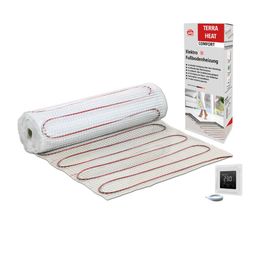 JOLLYTHERM elektrische Fu&szlig;bodenheizung Terraheat Comfort SET Premium, 2 m&sup2;