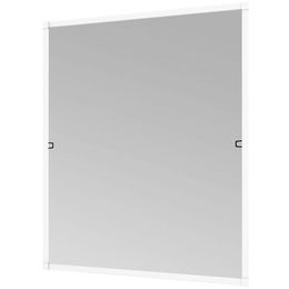 Windhager Insektenschutz Plus Rahmen Fenster Wei&szlig;, 100x120 cm