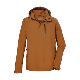 Killtec Herren Outdoorjacke &raquo;KOS 52 MN JCKT&laquo; Funktionsjacke: wind- und wasserdicht, atmungsaktiv, abnehmbare Kapuze L