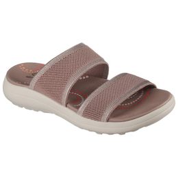 Skechers Damen Pantolette &raquo;SPORTY SLIM&laquo; , Keilsandale, Strandschuh in veganer Verarbeitung braun 41