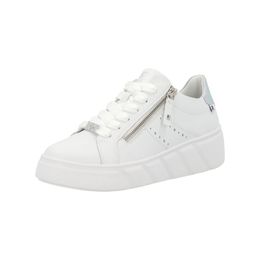 Rieker Damen Plateausneaker &raquo; Sneaker Glattleder&laquo; wei&szlig; 40