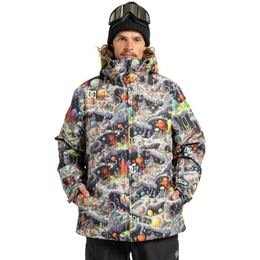 DC Shoes Herren DC Shoes Snowboardjacke &raquo;Basis Print 10K&laquo; schwarz S