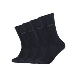 Camano Herren Socken &raquo;ca-soft&laquo; 4 Paar, mit verst&auml;rktem Fersen- und Zehenbereich blau 39-42