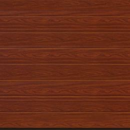 H&ouml;rmann H&Ouml;RMANN Sektionaltor LPU42 mit Zarge M-Sicke rosewood, Zarge mit Z-Beschlag, 2375x2125 mm