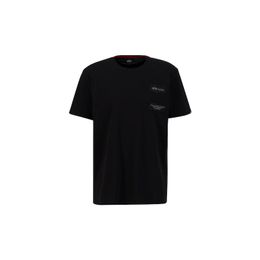 Alpha Industries Damen T-Shirt &raquo;Patch T-Shirt LF&laquo; schwarz 3XL