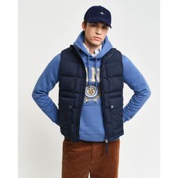 Gant Herren Steppweste &raquo;MID DOWN VEST&laquo; mit modischer Steppung blau S