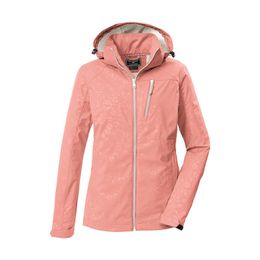 Killtec Damen Softshelljacke &raquo;KOS 13 WMN SFTSHLL JCKT FLORAL&laquo; Wasserabweisende, winddichte Softshelljacke mit floralem Muster 42