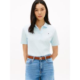 Tommy Hilfiger Damen Poloshirt &raquo;1985 Regular Fit Pique Premium Polo&laquo; Logo-Stickerei, mit Seitenschlitzen XL (46)