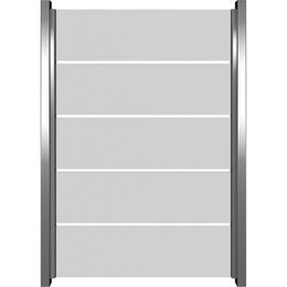 GroJa Ambiente Glas-Sichtschutz Blockstreifen Sichtschutz, 90 cm