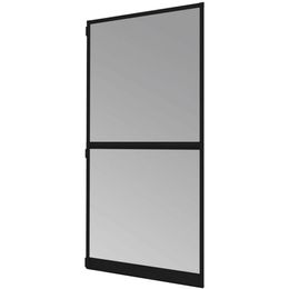 Windhager Insektenschutz Expert Fliegengitter Rahmen T&uuml;r Anthrazit, 100x210 cm