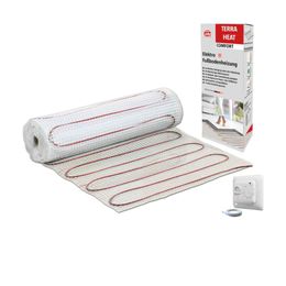JOLLYTHERM elektrische Fu&szlig;bodenheizung Terraheat Comfort SET Standard, 10 m&sup2;
