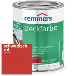 Remmers Deckfarbe schwedischrot, 0,75 l