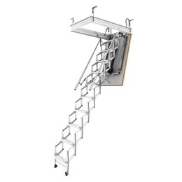 Dolle Scherentreppe Elektro-Top, U-Wert 1,20 Dachbodentreppe, 120x70 cm