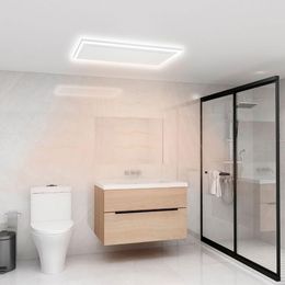 JOLLYTHERM Infrarot Deckenheizk&ouml;rper mit LED Beleuchtung, 110x63 cm (700 W)