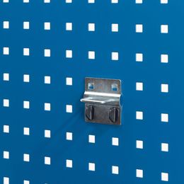Wellker Werkzeug U-Halter f&uuml;r Perfo-Lochwand, 60x20x4 mm