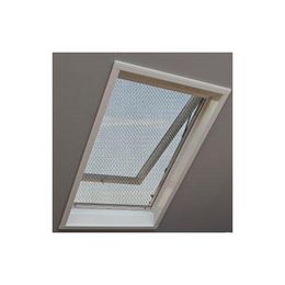 Roto Insektenschutzrollo Standard Gewebe S-300, 54x98 cm (5/9), 844 Holz,Aluminiumschiene,Manuell,Roto