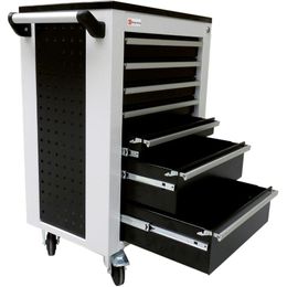 Wellker Werkzeugwagen Modell S, 5 Schubladen