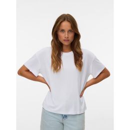V&eacute;ro Moda Vero Moda Damen Kurzarmshirt &raquo;VMFILLI 2/4 TEE JRS NOOS&laquo; Materialmix, relaxed fit S