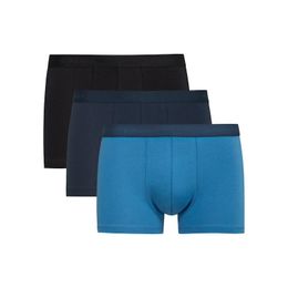 Calida Herren Calida Boxershorts &raquo;Natural Benefit&laquo; 3er Pack, Single Jersey-Qualit&auml;t, elastisch bunt S (46/48)