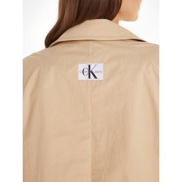 Calvin Klein Jeans Damen Trenchcoat &raquo;BELTED TRENCH COAT&laquo; beige L (40)