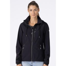 DEPROC Active Damen DEPROC Active Softshelljacke &raquo;DECORAH PEAK V WOMEN&laquo; mit abnehmbarer Kapuze schwarz 34 (XS)