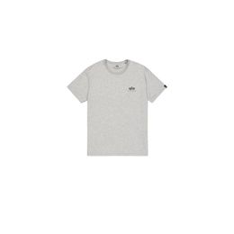 Alpha Industries Damen T-Shirt &raquo;Basic T-Shirt SL&laquo; grau L