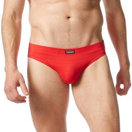 Bruno Banani Herren Slip &raquo;CHECK LINE 2.0 SPORTSLIP&laquo; rot 4 (S)